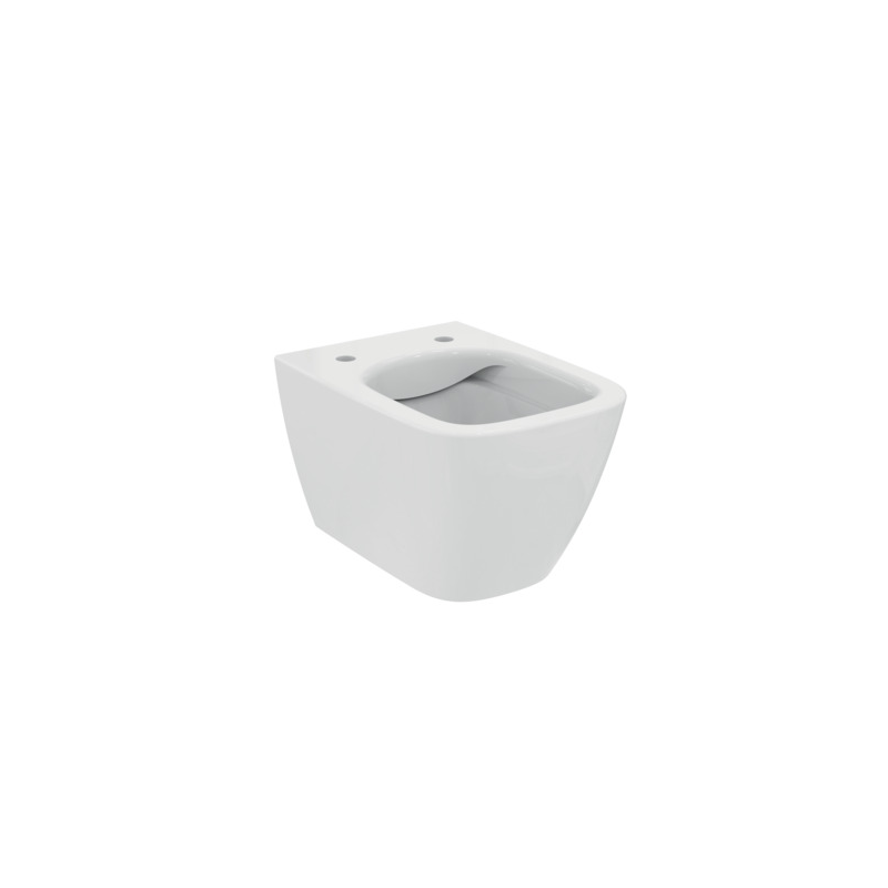 IDEAL STANDARD ILIFE S WALL-HUNG TOILET RIMLS+ GLOSSY WHITE - FISSORE ...