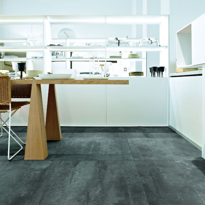 FLORIM - FLOOR GRES RAWTECH RAW-COAL STRUTTURATO 60x60 - SP 9mm - F...