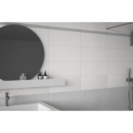 IDEA CERAMICA VERNISSAGE NEVE 25X60 - FISSORE Online Sale Tiles...