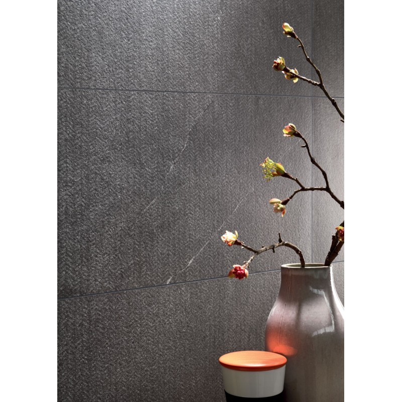 LEA CERAMICHE NEXTONE MARK DARK 30X60 rectified NAT (MATTE) - FISSORE Ve...