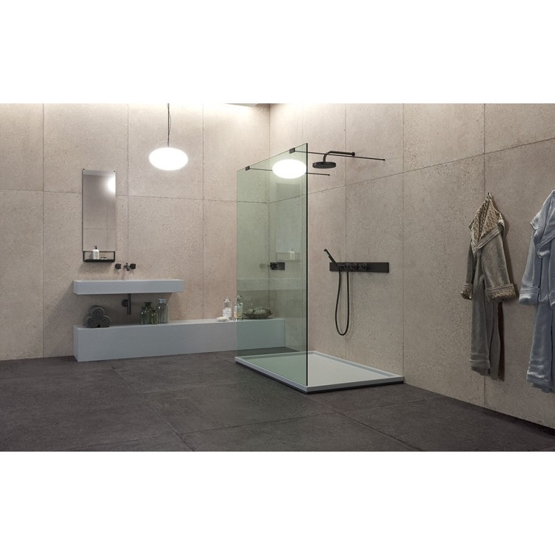 CASTELVETRO CERAMICHE Konkrete Nero 100x100 8.5mm - FISSORE Sale...