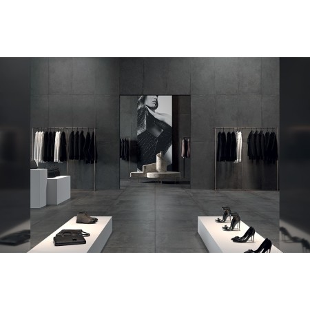 CASTELVETRO CERAMICHE Konkrete Nero 100x100 8.5mm - FISSORE Sale...